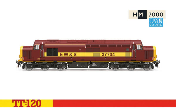 EWS Class 37 Co-Co Diesel Electric 37704 Sound Fitted – www.wicormodels.com